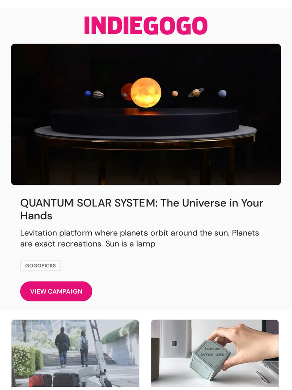 Indiegogo: This quantum solar system will blow your mind | Milled