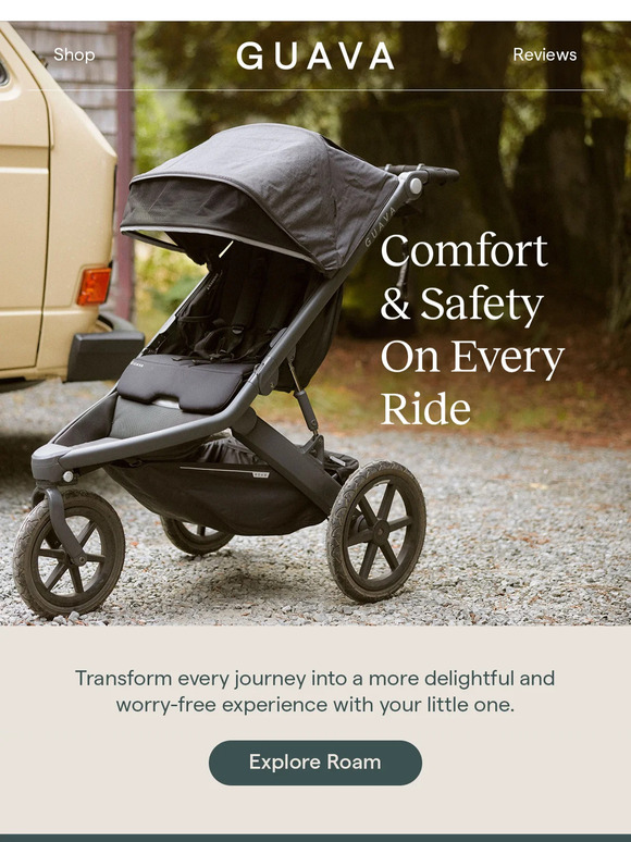 Guava Family: The Roam Stroller - For All Terrain | Milled