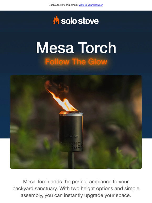 Solo Stove: Light the Way with Mesa Torch | Milled