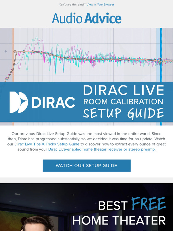 Audio Advice: 🎶 Dirac Live: Optimize Your Audio Experience with Our Updated Setup Guide! | Milled