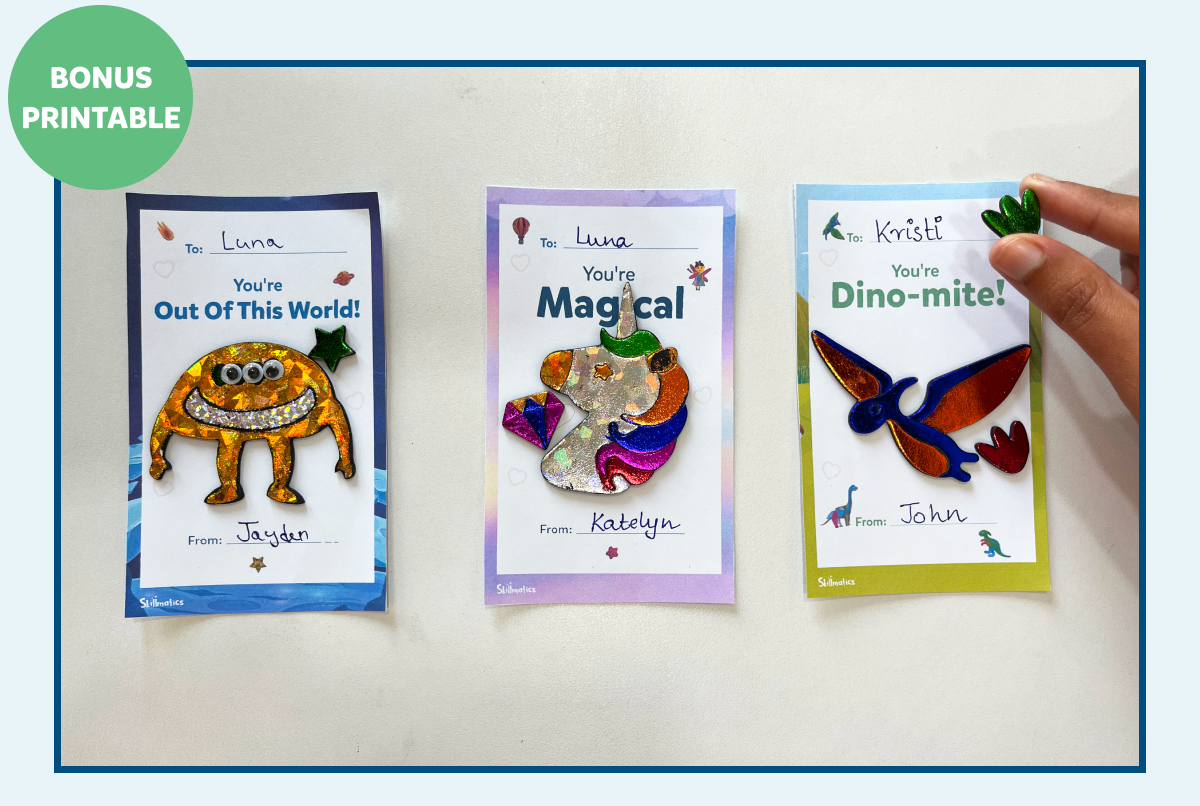 Skillmatics: [FREE PRINTABLES 🎁] DIY Magical Greeting Cards 💫 | Milled