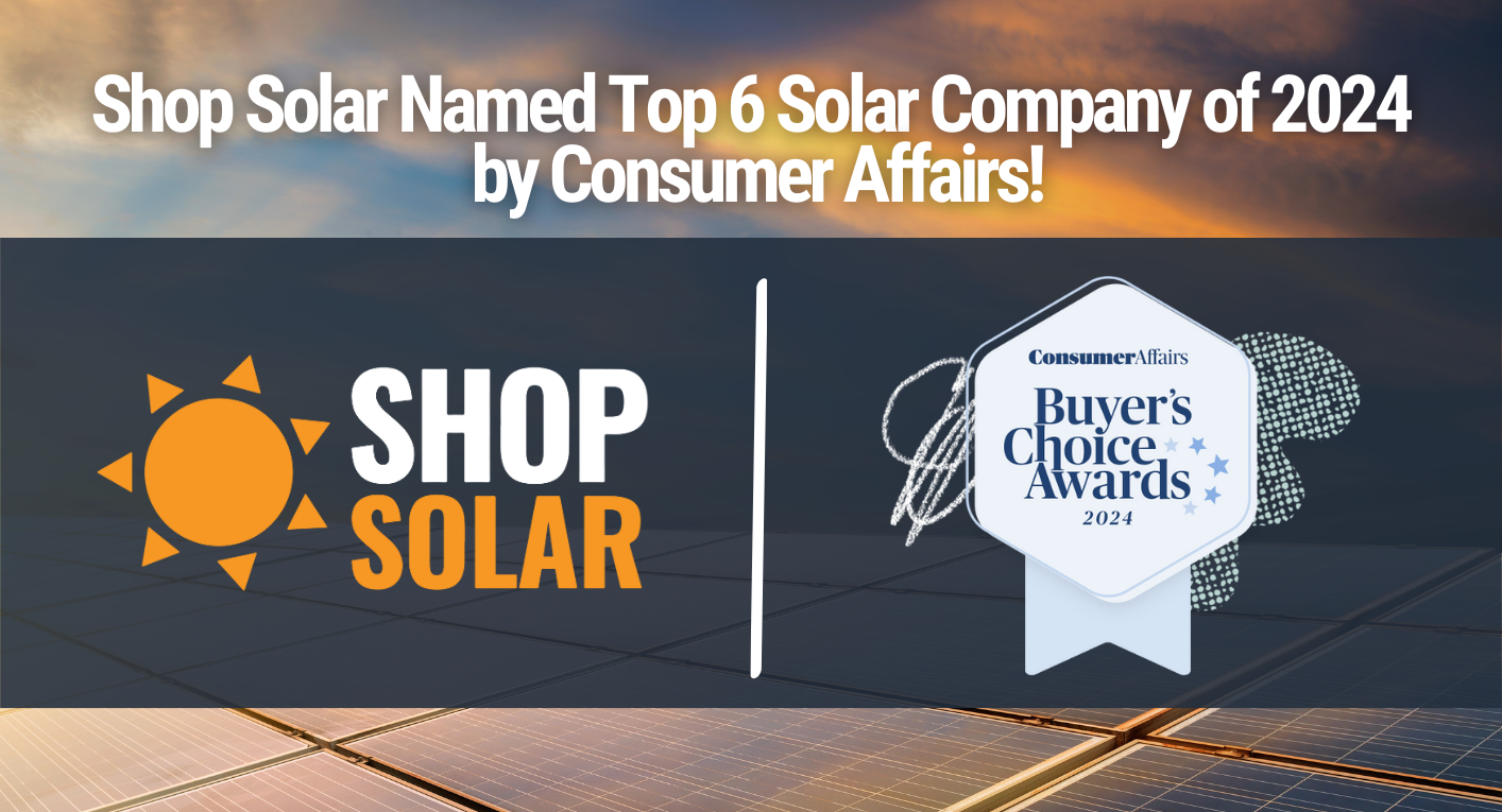 Shop Solar: 🎉 Exciting News! Shop Solar Named Top 6 Solar Company 🏆 ...