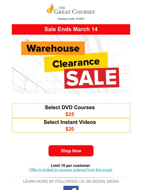 The Great Courses: Select DVDs $25 & Downloads $20 | Milled