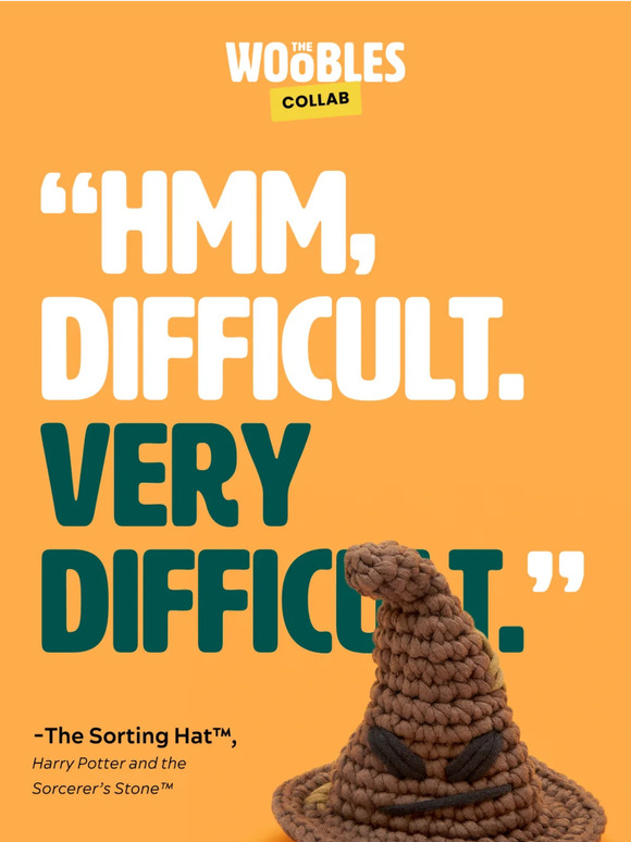 Woobles: 🚨NEW KIT ALERT - NEW Wizarding World™ Woobles | Milled