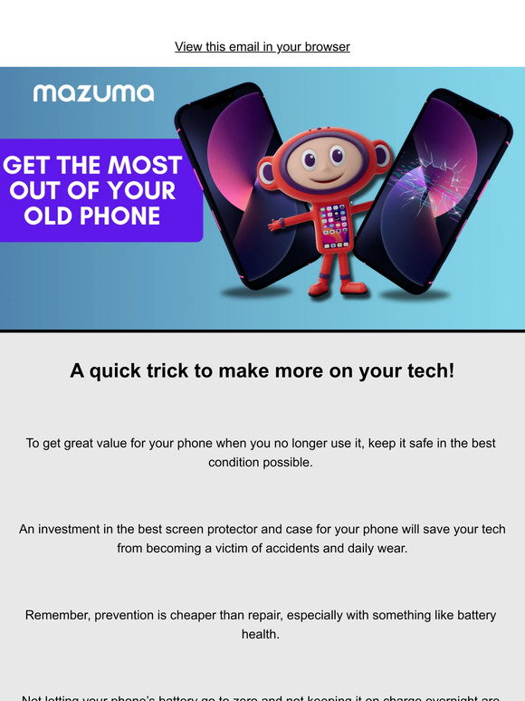 Mazuma Mobile: How to get more for your old device!🤑 | Milled