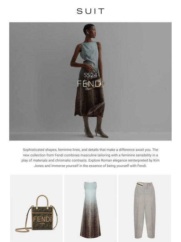 Suit: Roman elegance with the new Fendi collection | Suit edit | Milled