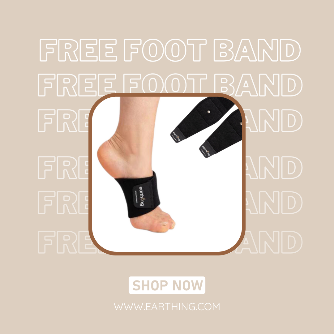 Earthing: Did you get your FREE foot band yet?🦶 | Milled