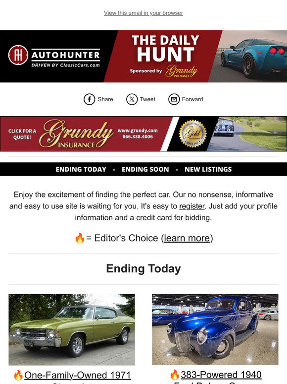 ClassicCars: Daily Hunt: One-family-owned and super low mileage ...