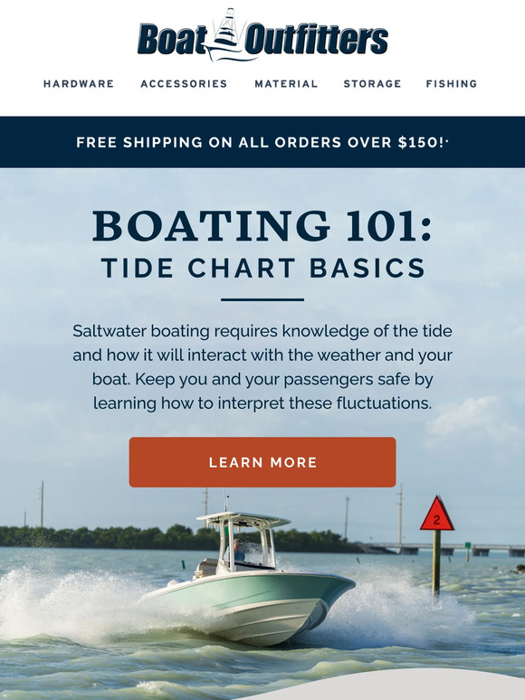 Boat Outfitters: How well do you understand tides? | Milled