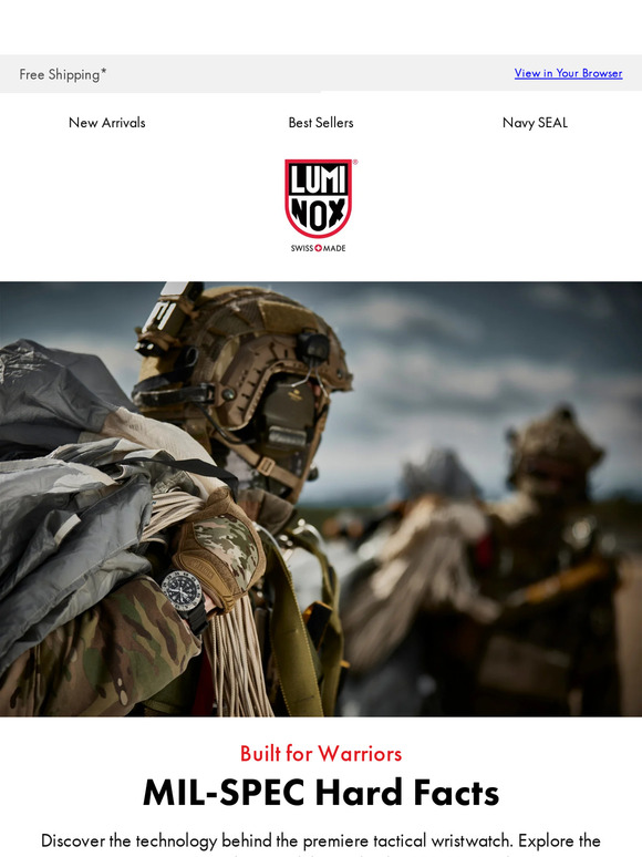 Luminox: What Makes the MIL-SPEC | Milled