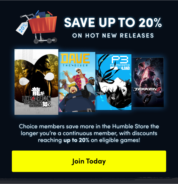 Humble Bundle: An epic Humble Choice deal for you 💥 Own Scorn & more ...