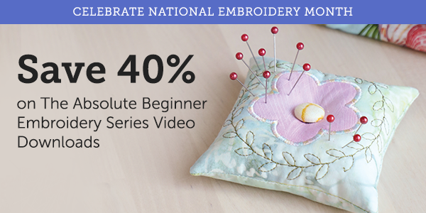 Fons & Porter: Take the Leap Into Machine Embroidery with National ...