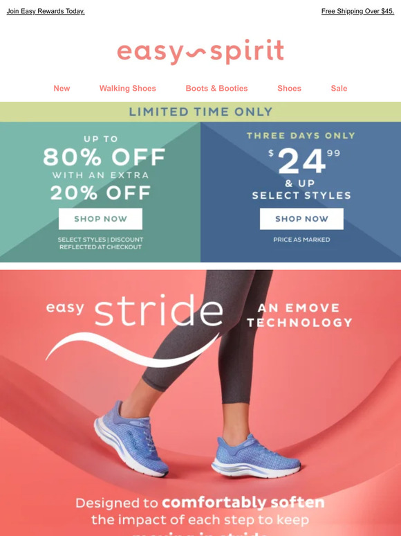 Easy Spirit: Comfort in EVERY Step | Milled