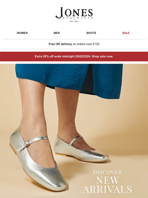 Jones Bootmaker: Just in: Meet your new favourite shoes | Milled