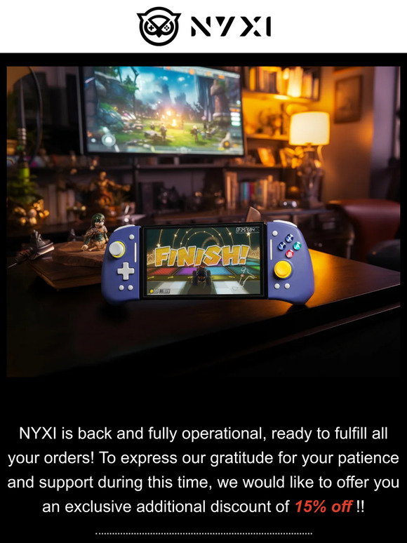 Nyxi: Exciting News💥NYXI is Back in Full Swing with an Additional 15% ...