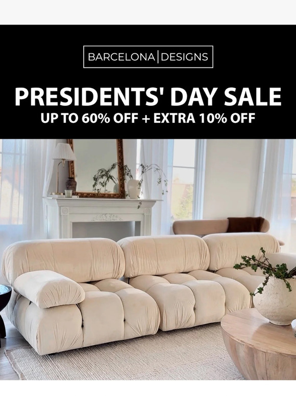 Barcelona Designs: These Deals Won't Last... | Milled