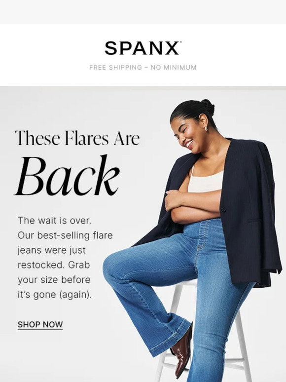 SPANX: These Flares Are BACK | Milled