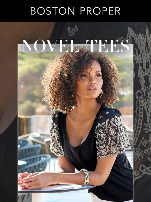 Boston Proper: Stock Up on Tees + FREE Shipping | Milled