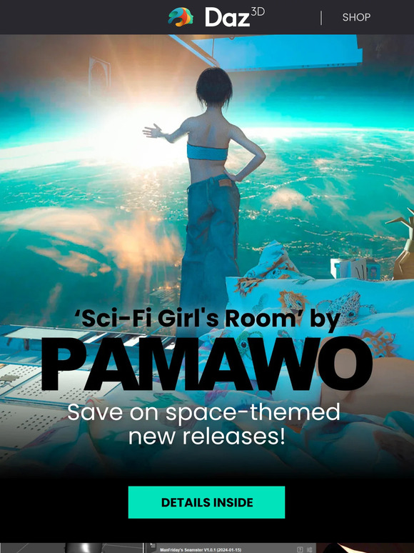DAZ 3D: PAMAWO take us to Outer Space | Milled