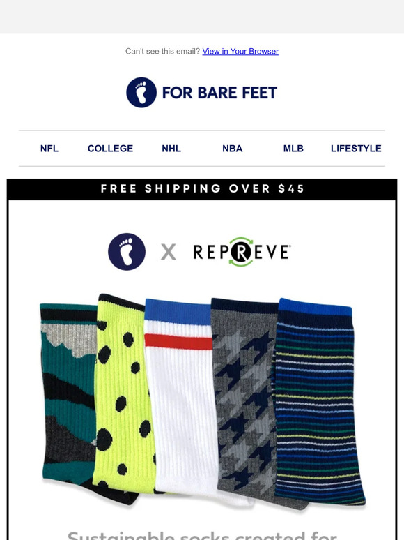 For Bare Feet: Style ON SALE! 🧦 | Milled