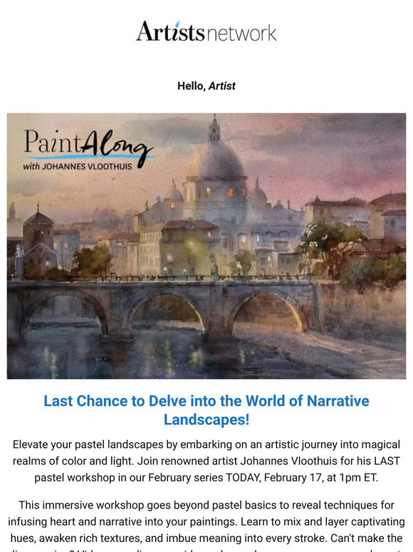 artistsnetwork: ★ LAST CHANCE: Paint Captivating Narratives ★ | Milled