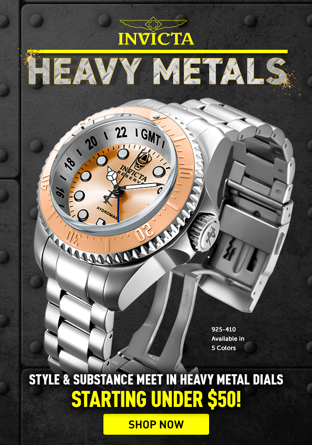Evine: Heavy Metal Dials Starting Under $50 | Milled