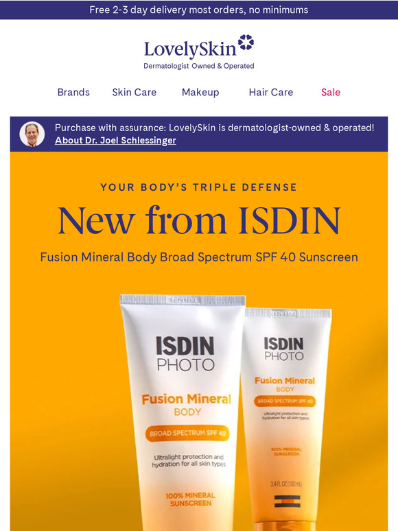 Lovely Skin: Your body's new Triple Defense is here: ISDIN Fusion Body ...