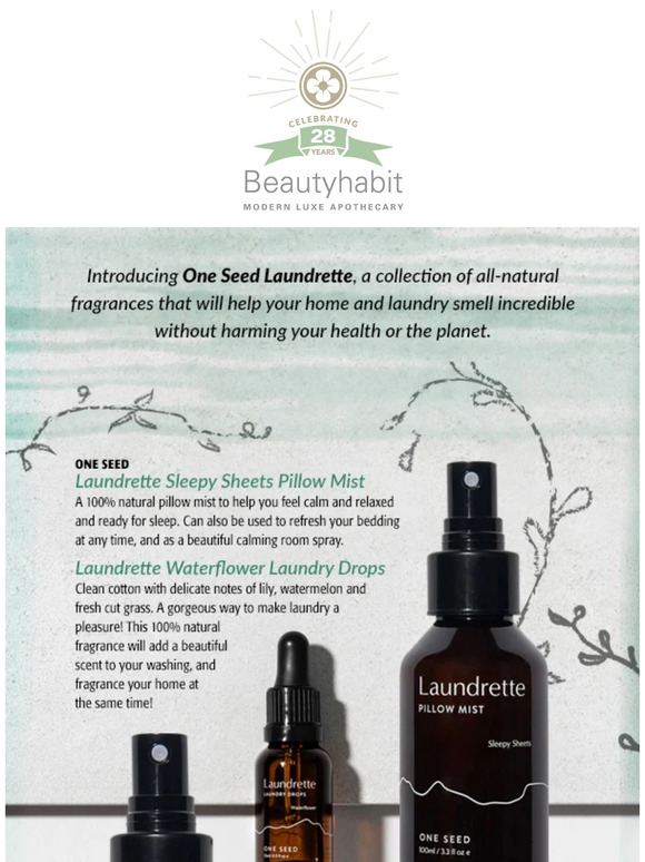 Beautyhabit: One Seed Laundry Re-Fresh + Nesting Inspiration! | Milled