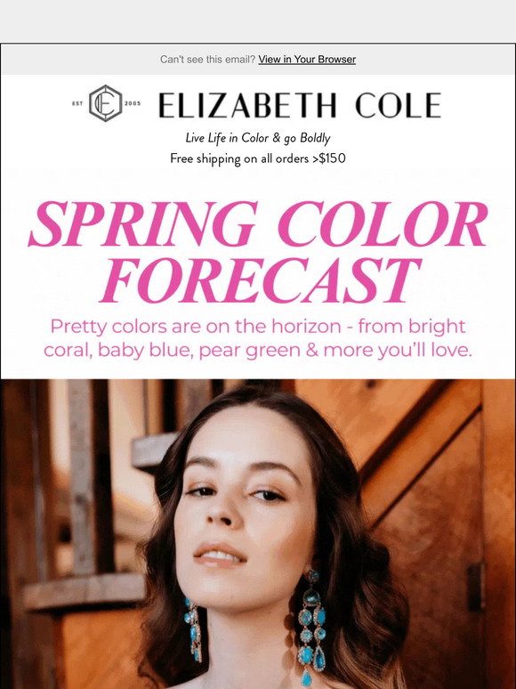 Elizabeth Cole Jewelry: These Colors Look So Good on You | Milled