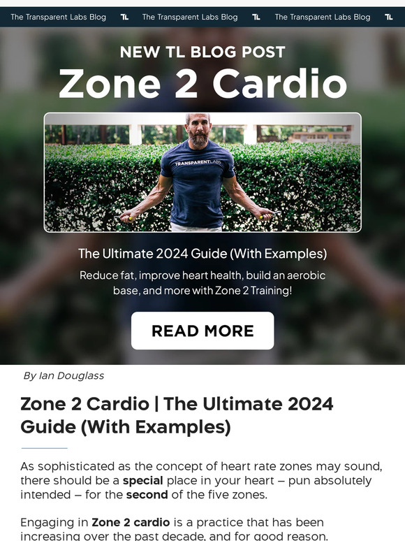 Transparent Labs: How to: Zone 2 Cardio | Milled