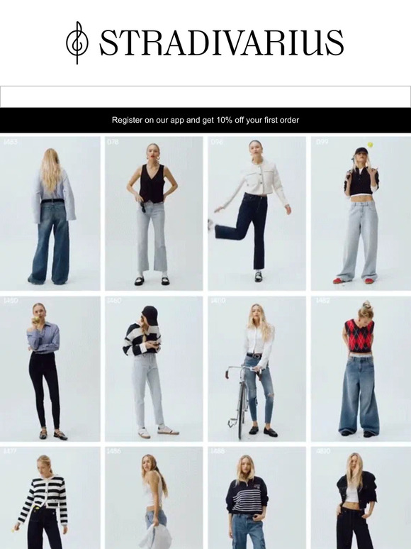 Stradivarius: JEANS FIT GUIDE 👖 | Milled