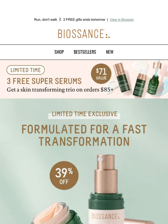 Biossance: Our most eye-conic duo is BACK 👀 | Milled