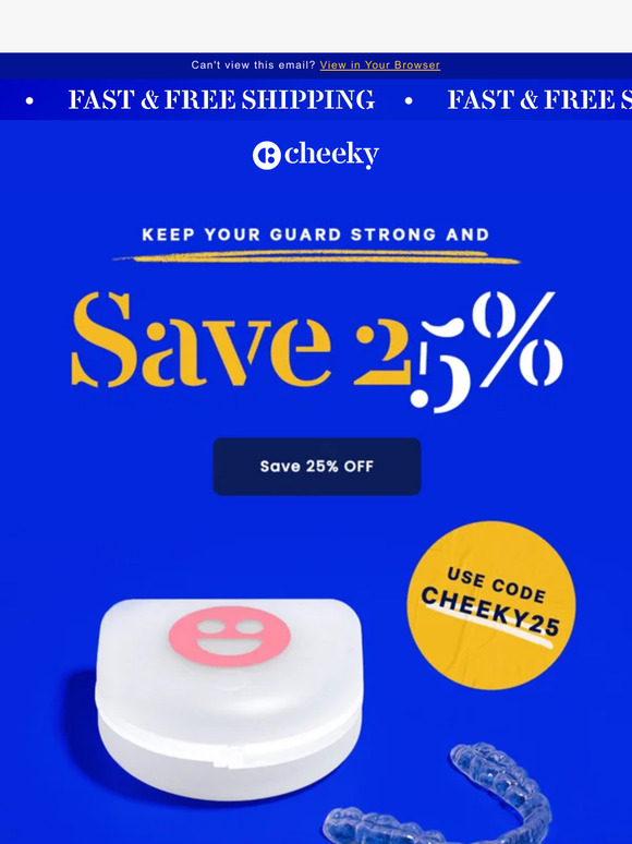 Cheeky: Extend Your Night Guard's Lifespan | Milled