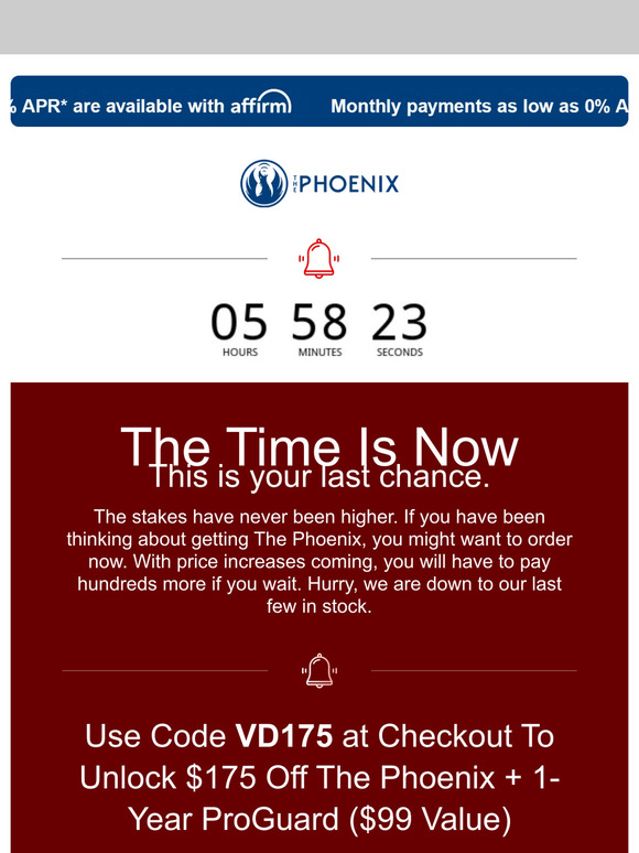 The Phoenix: Your last CHANCE [final notice] | Milled