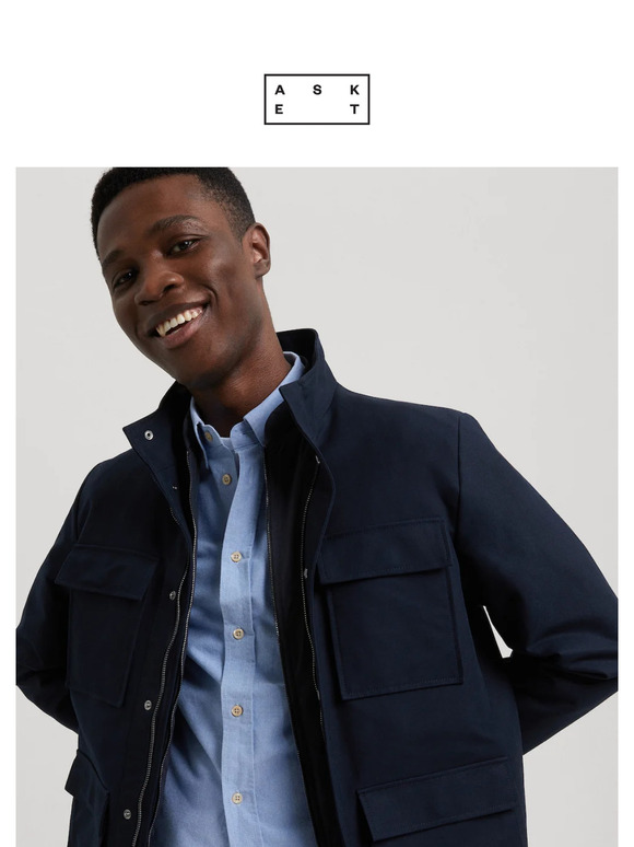 ASKET: Introducing: The Field Jacket in Dark Navy | Milled