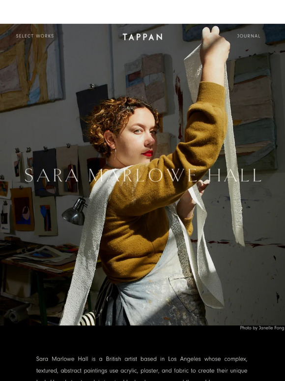 Tappan Collective: In The Studio with Sara Marlowe Hall | Milled