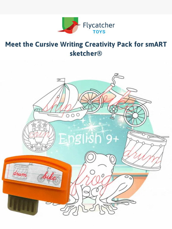 Flycatcher Toys: 📝 Boost Your Child's Cursive Writing Skills 📝 | Milled
