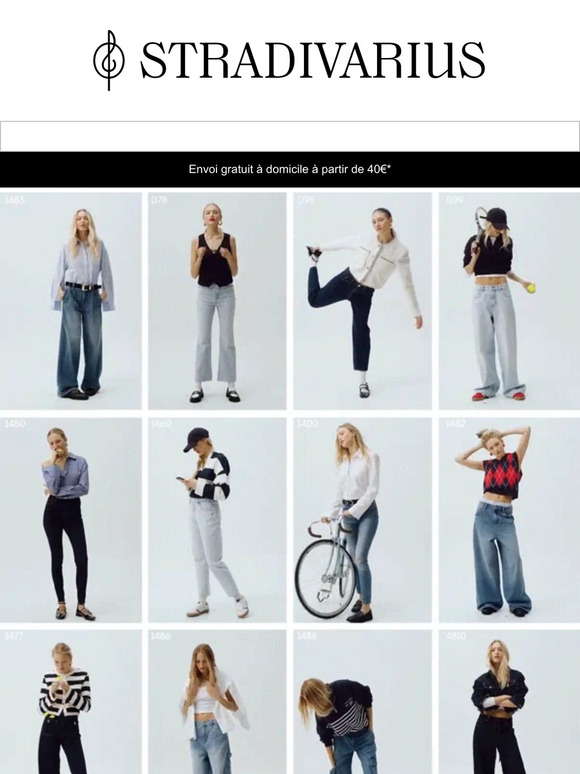 Stradivarius: GUIDE DES COUPES JEANS 👖 | Milled