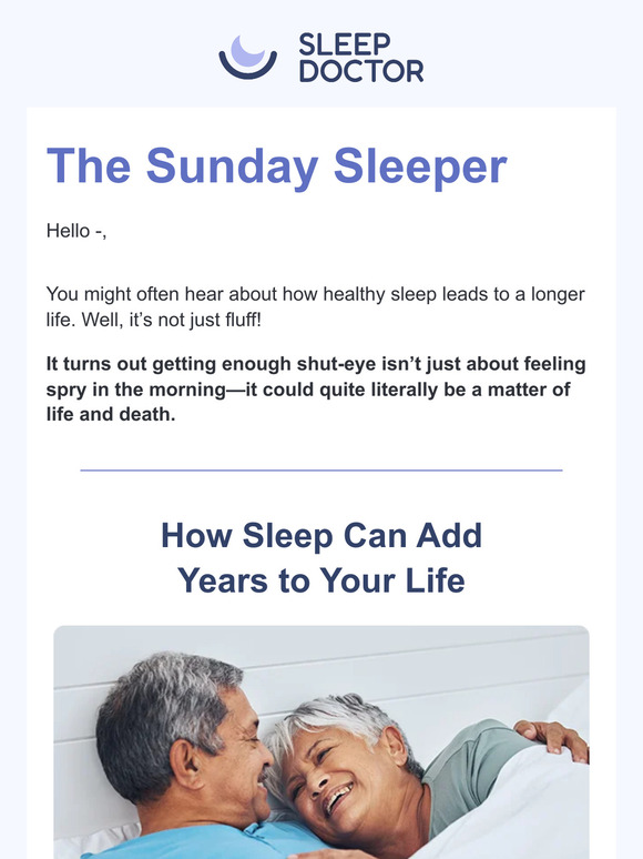 Singular Sleep: The Surprising Link Between Sleep and Lifespan | Milled