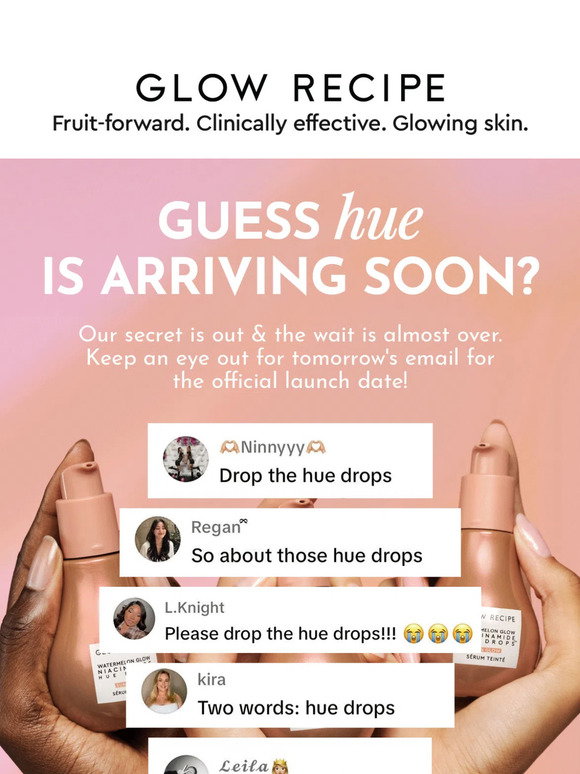 Glow Recipe: Something NEW is almost here! | Milled