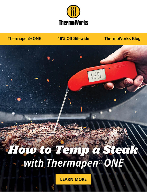 ThermoWorks: How to Temp a Steak with Thermapen ONE | Milled