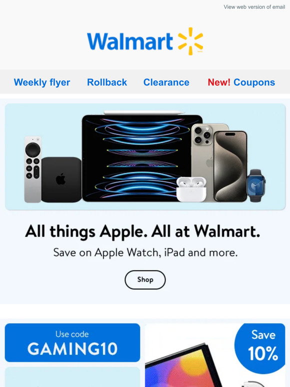 Walmart: Apple at prices you’ll love 😍 | Milled