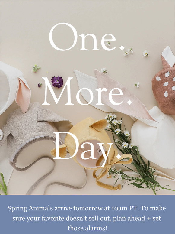 Briar Baby: Spring Animals arrive TOMORROW!🌷 | Milled