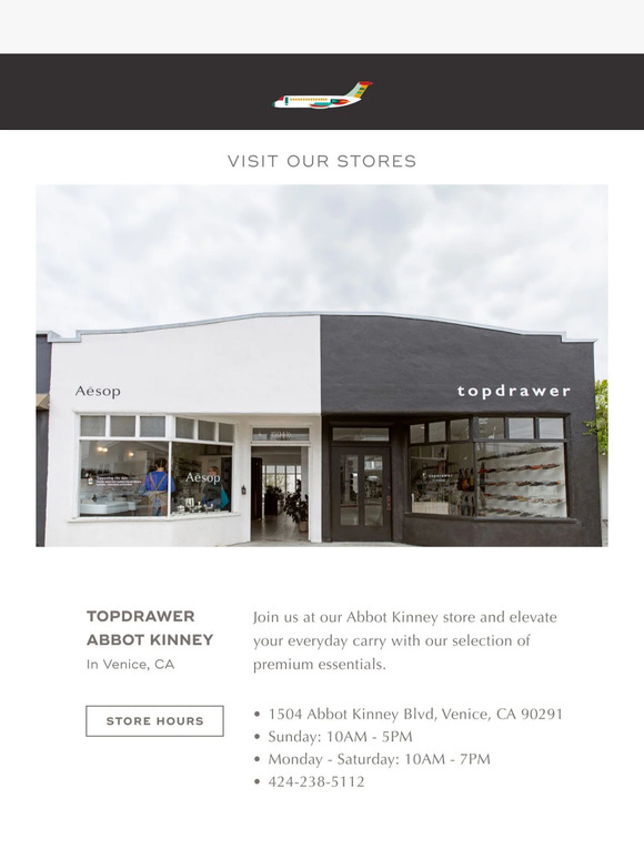 Topdrawer: Visit Our Stores | Milled