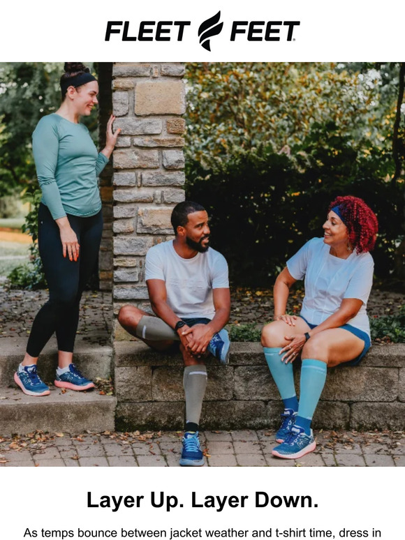 Fleet Feet: Layer up. Layer down. | Milled