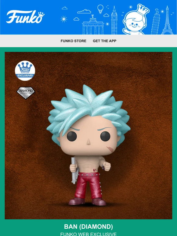 Funko: New Exclusives: Ban (Diamond) and Target Con Pops! | Milled