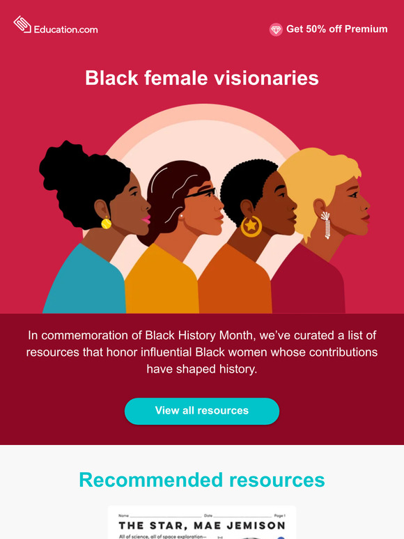 Education.com: Celebrating Black women | Milled