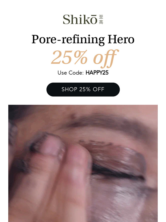 Shiko Beauty: 🤫 🖤 Japanese Secret for Poreless Skin | Milled