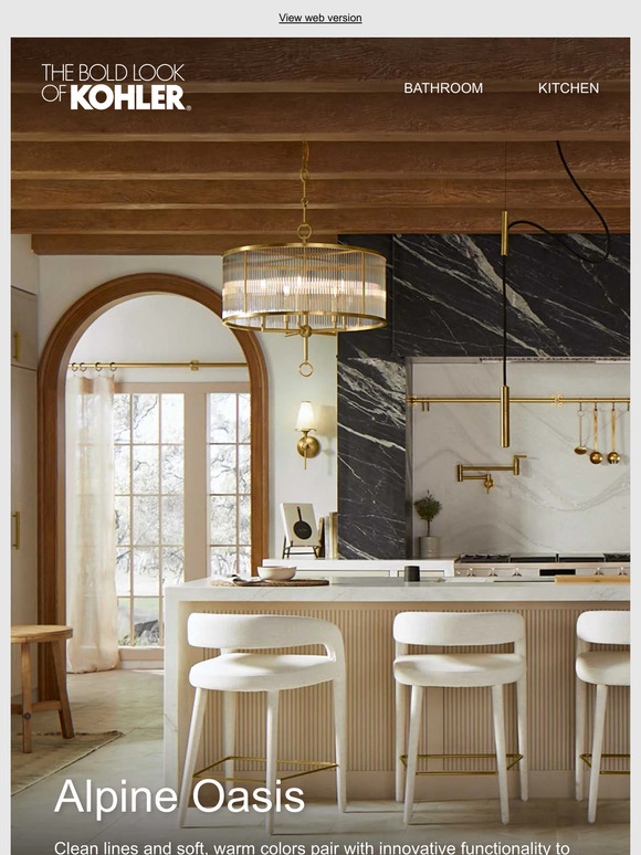 Kohler: On Trend: Alpine Oasis | Milled