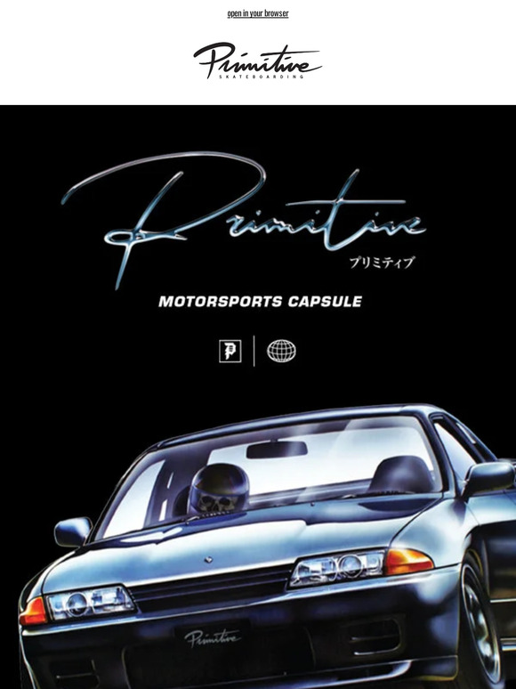 Primitive Skateboarding: [NEW] Motorsports Capsule 🏁 | Milled